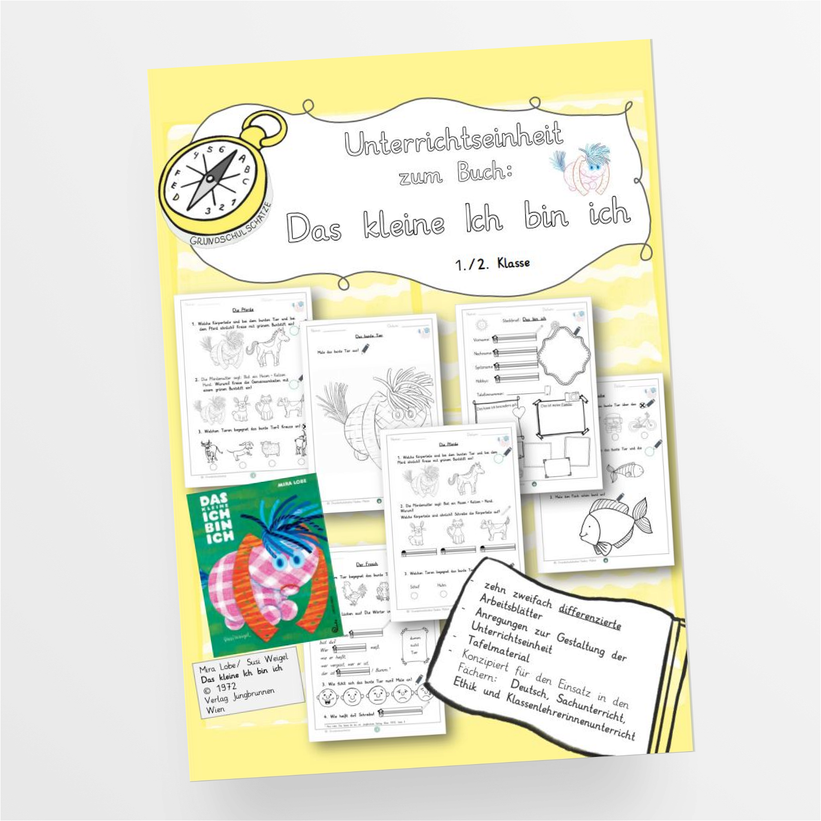 Das kleine Ich bin ich Unterrichtseinheit für die 1. und 2. Klasse ...