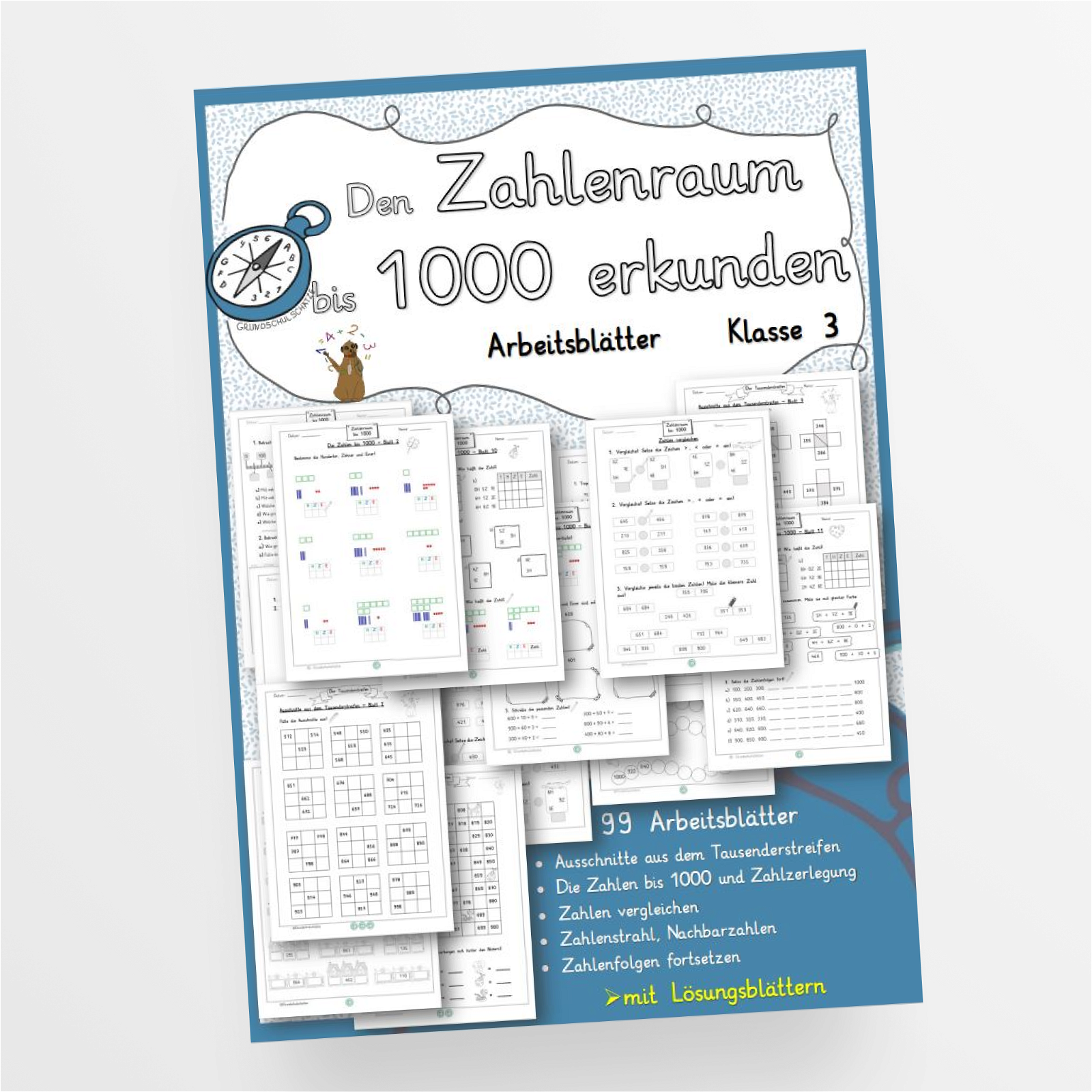 Materialpaket: Wir entdecken den Zahlenraum bis 1000 – StudyHelp ...