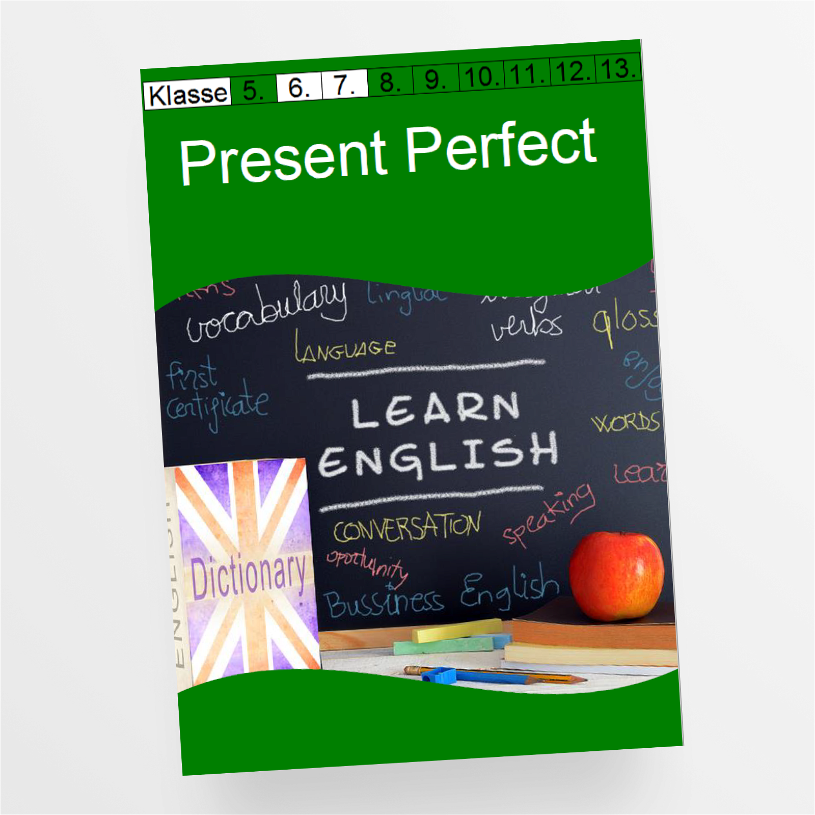 Merkblatt und Arbeitsblätter mit Lösungen zum Present Perfect für die ...